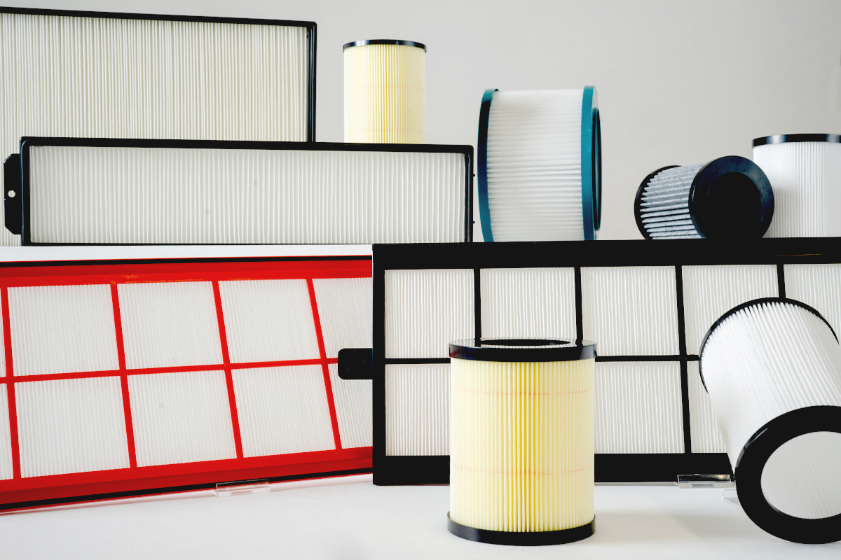 Filters with plastic frames - BBF Filtertechnik